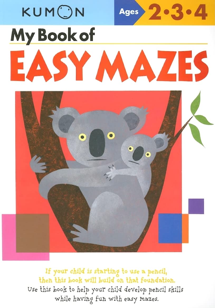 Kumon My Book of Easy Mazes Ages 2-4 (Kumon Workbooks)