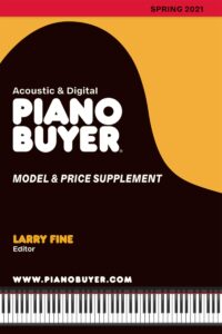 piano buyer model & price supplement / spring 2021