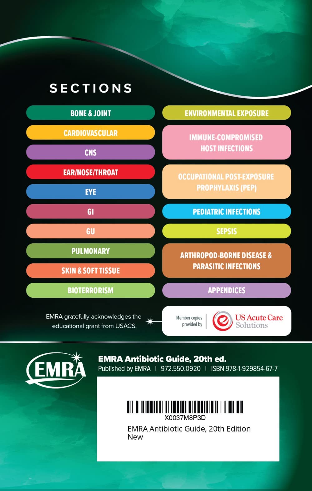 EMRA Antibiotic Guide, 20th Edition