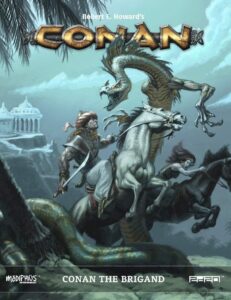 modiphius conan the brigand conan rpg supp., hardback