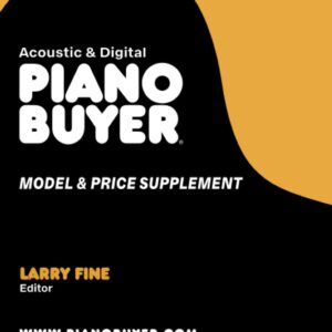 Piano Buyer Model & Price Supplement: Spring 2022