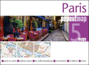 paris popout map (popout maps)