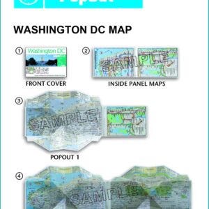 Washington DC PopOut Map (PopOut Maps)