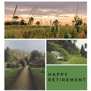 Happy Retirement Guest Book (Hardcover): Guestbook for retirement, message book, memory book, keepsake, retirement book to sign