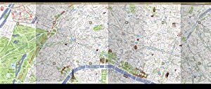 StreetSmart® Paris Map by VanDam - City Street Map of Paris, France - Laminated folding pocket size city travel and Metro map with all attractions, sights and hotels (2024 English and French Edition)