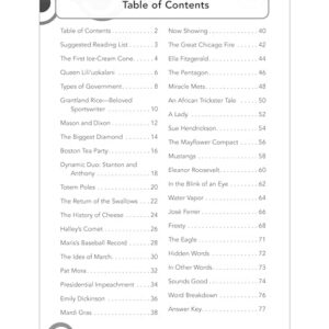 Carson Dellosa Skill Builders Reading Comprehension Grade 6 Workbook, Middle School Reading Passages and Vocabulary Builder for Kids Ages 11-12, 6th Grade Reading Comprehension Workbook