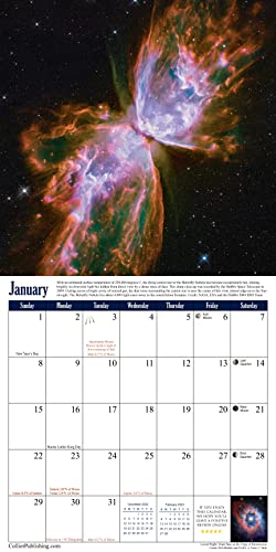 The Universe 2023 Astronomy Wall Calendar: Images from NASA's Hubble Space Telescope (12"x12")