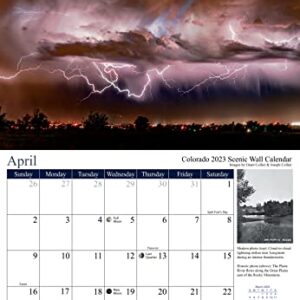 Colorado 2023 Scenic Wall Calendar by Grant Collier (13.5" x 9.75")