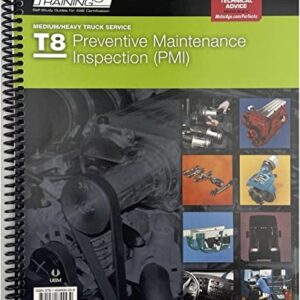 ASE Test Prep Medium and Heavy Truck Study Guide Set - ASE T1-T8 (Motor Age Training)