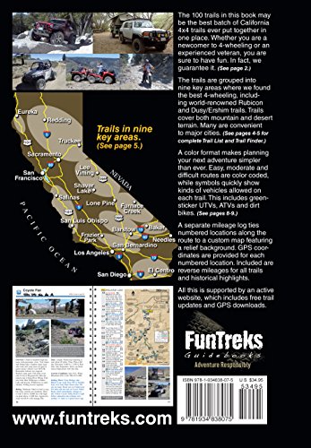 Guide to California Backroads & 4-Wheel Drive Trails (FunTreks Guidebooks)