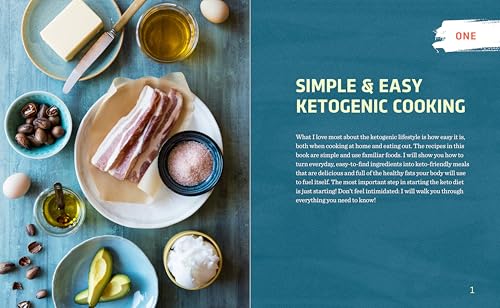 The Easy 5-Ingredient Ketogenic Diet Cookbook: Low-Carb, High-Fat Recipes for Busy People on the Keto Diet