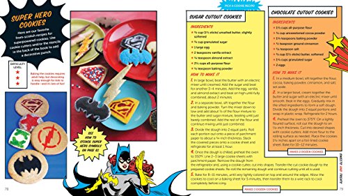 The Official DC Super Hero Cookbook: 60+ Simple, Tasty Recipes for Growing Super Heroes (10) (DC Super Heroes)