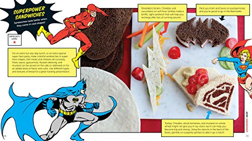 The Official DC Super Hero Cookbook: 60+ Simple, Tasty Recipes for Growing Super Heroes (10) (DC Super Heroes)