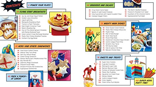 The Official DC Super Hero Cookbook: 60+ Simple, Tasty Recipes for Growing Super Heroes (10) (DC Super Heroes)