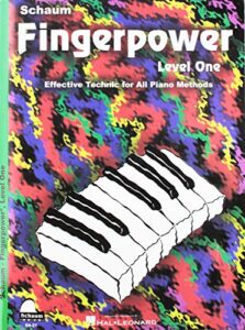 fingerpower: level 1 (schaum publications fingerpower) - piano sheet music book