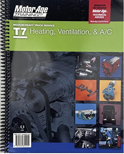 ASE Test Prep Medium and Heavy Truck Study Guide Set - ASE T1-T8 (Motor Age Training)