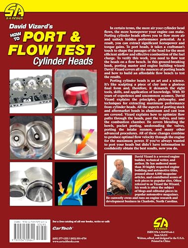 David Vizard's How to Port & Flow Test Cylinder Heads (S-A Design)