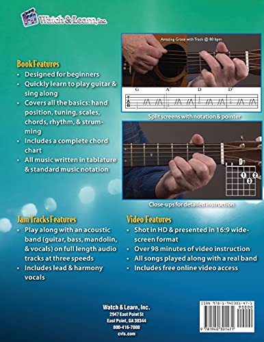 Acoustic Guitar Primer Book for Beginners: With Online Video and Audio Access