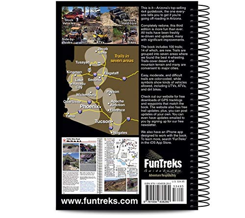 GT Arizona Backroads & 4-Wheel (FunTreks Guidebooks)