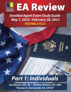 passkey learning systems ea review, part 1 individuals, enrolled agent study guide: may 1, 2022-february 28, 2023 testing cycle (passkey ea exam review may 1, 2022-february 28, 2023 testing cycle)