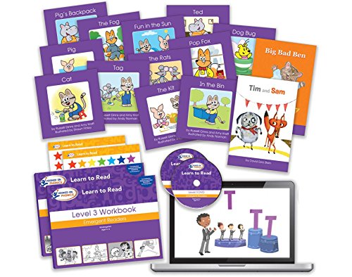 Hooked on Phonics Learn to Read - Levels 3&4 Complete: Emergent Readers (Kindergarten | Ages 4-6) (2) (Learn to Read Complete Sets)