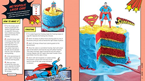 The Official DC Super Hero Cookbook: 60+ Simple, Tasty Recipes for Growing Super Heroes (10) (DC Super Heroes)