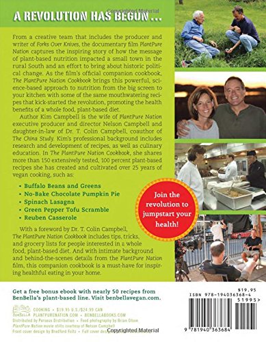 The PlantPure Nation Cookbook: The Official Companion Cookbook to the Breakthrough Film...with over 150 Plant-Based Recipes