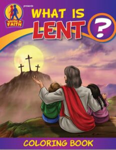 the friends of brother francis coloring & activity book, what is lent? easter, easter coloring pages, soft cover (what is? coloring books)