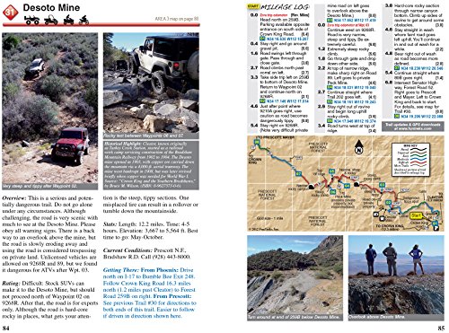 Guide to Arizona Backroads & 4-Wheel-Drive Trails: Easy, Moderate, Difficult