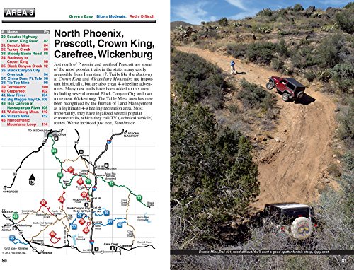 Guide to Arizona Backroads & 4-Wheel-Drive Trails: Easy, Moderate, Difficult