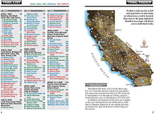 Guide to California Backroads & 4-Wheel Drive Trails (FunTreks Guidebooks)