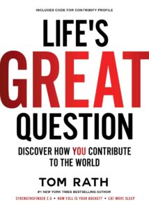 life's great question: discover how you contribute to the world