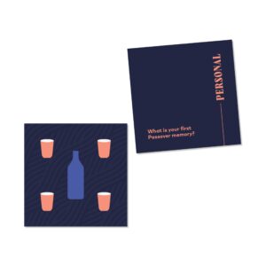 How Jew You Do? - Jewish Party Game, Conversation Starter and Ice Breaker - 40 Card Set (Passover Edition)