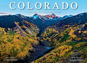 colorado 2023 scenic wall calendar by grant collier (13.5" x 9.75")