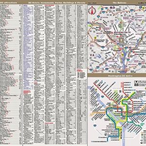 MallSmart® Washington DC Map by VanDam -- Laminated City Street pocket map with all museums, sights, monuments, government buildings and hotels plus ... Map – 2024 Edition (StreetSmart)