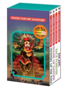 choose your own adventure 4-book boxed set #2 (mystery of the maya, house of danger, race forever, escape)