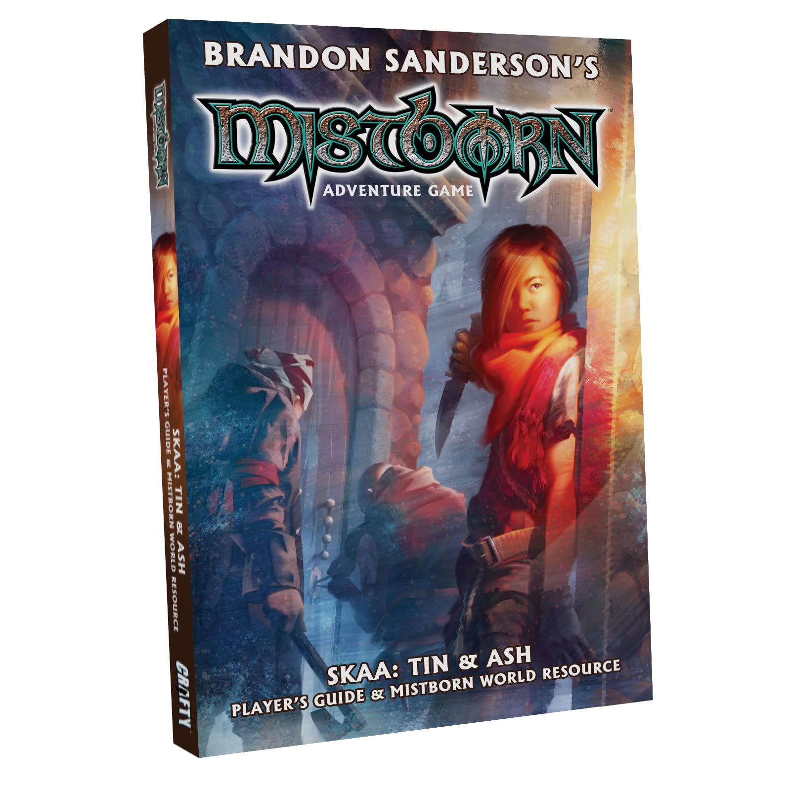 Mistborn: Skaa: Tin & Ash Rebellion Role-Playing - 2-6 Players, 1-2 Hours Gameplay, Ages 13+