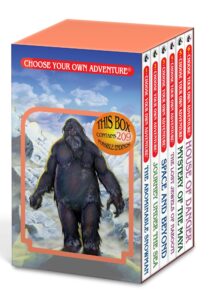 choose your own adventure 6-book boxed set #1 (the abominable snowman, journey under the sea, space and beyond, the lost jewels of nabooti, mystery of the maya, house of danger)