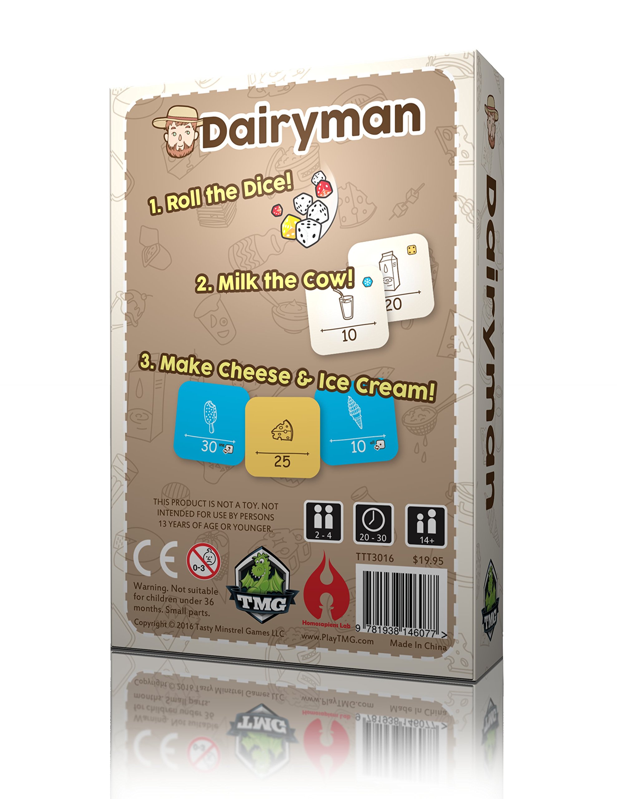 Dairyman Dice Game