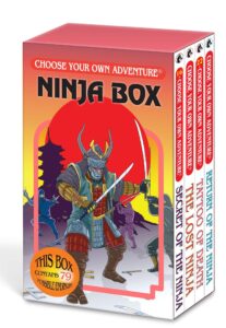 choose your own adventure 4-book boxed set ninja box (secret of the ninja, tattoo of death, the lost ninja, return of the ninja)