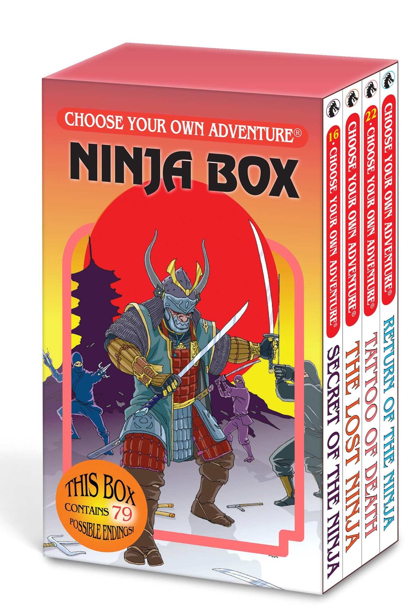 Choose Your Own Adventure 4-Book Boxed Set Ninja Box (Secret of the Ninja, Tattoo of Death, The Lost Ninja, Return Of the Ninja)