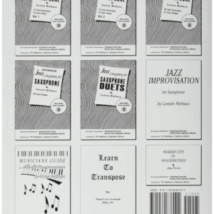 TRY1057 - Basic Jazz Conception for Saxophone Volume 1 - Book/CD