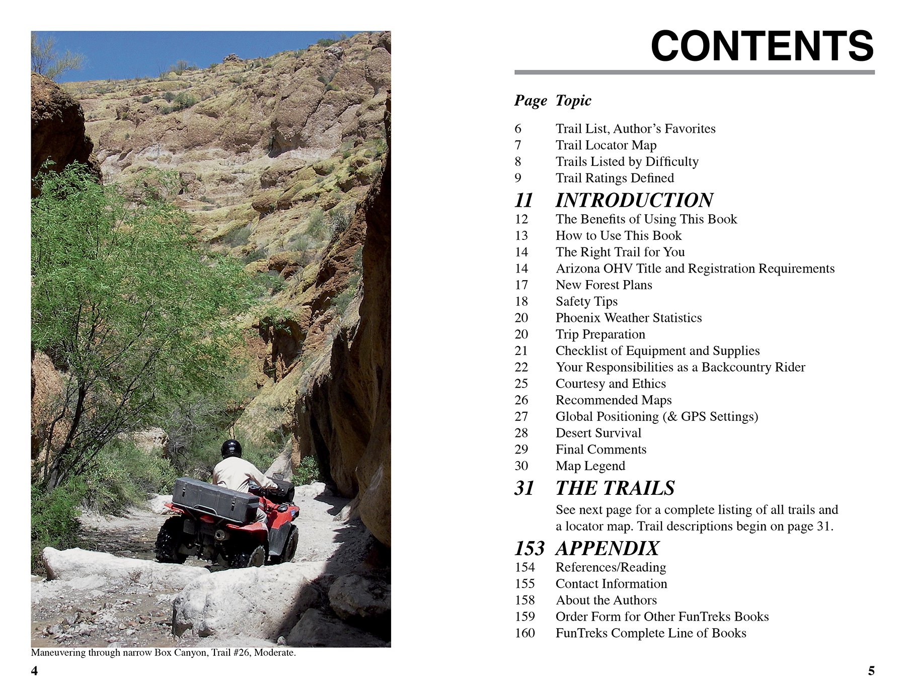 Atv Trails Guide Arizona Phoenix Region