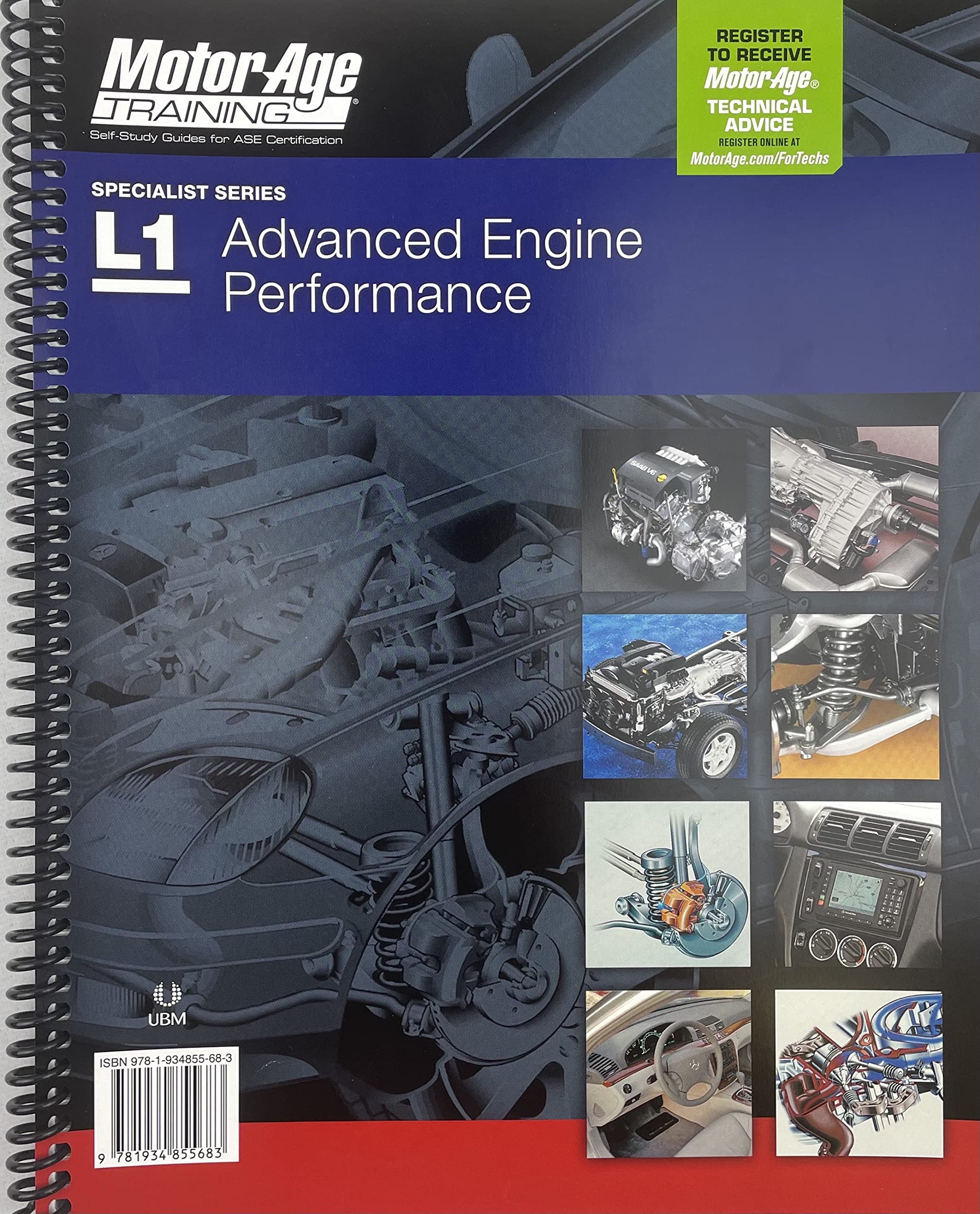 ASE Study Guide & Practice Tests: A Series Study Guide Bundle A1-A9, L1, X1, P2 and C1 (Motor Age Training)