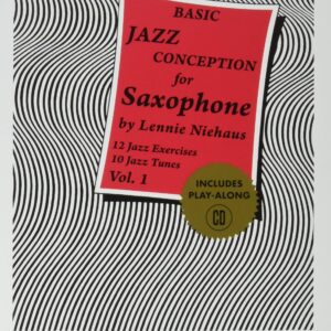 TRY1057 - Basic Jazz Conception for Saxophone Volume 1 - Book/CD