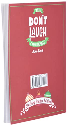 The Don't Laugh Challenge - Stocking Stuffer Edition: The LOL Joke Book Contest for Boys and Girls Ages 6, 7, 8, 9, 10, and 11 Years Old - a Stocking Stuffer Goodie for Kids