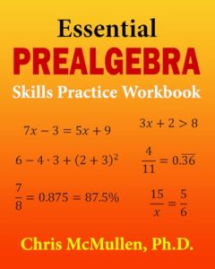 essential prealgebra skills practice workbook