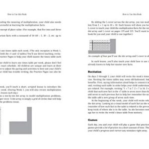 Multiplication Facts That Stick: Help Your Child Master the Multiplication Facts for Good in Just Ten Weeks