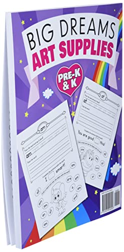 100 Sight Words Kindergarten Workbook Ages 4-6: A Whimsical Learn to Read & Write Adventure Activity Book for Kids with Unicorns, Mermaids, & More: ... Flash Cards! (Learning Activities Workbooks)