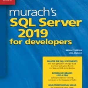 Murach's SQL Server 2019 for Developers